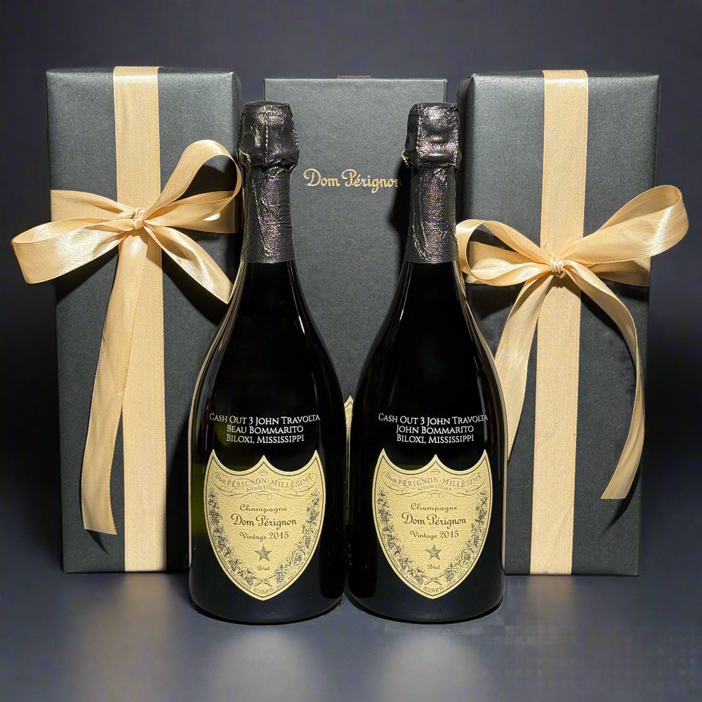 Engraved Dom Pérignon Brut Champagne – Personalized Luxury Gift ...