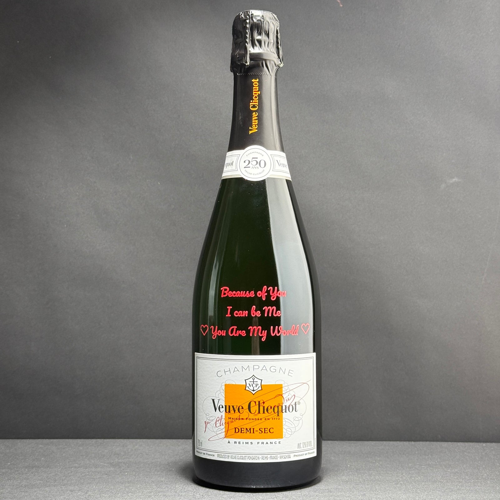 Engraved Veuve Clicquot Champagne | Personalized Gifts – engraveVine